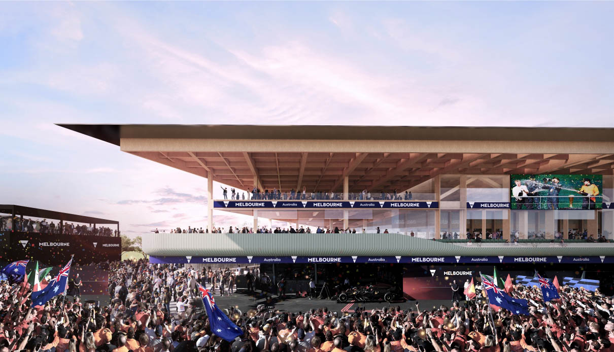 GP d'Australie : le nouveau bâtiment des stands voit son coût exploser